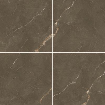 China Firebrick Brown 1mx1m Indoor Floor Polished Luxury Stone Tiles For Decoration 3 Styles for sale