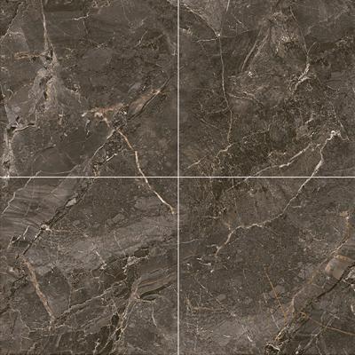 China Stunning Brown 1000x1000mm Indoor Floor Polished Luxury Stone Tiles For Balcony 3 Styles for sale