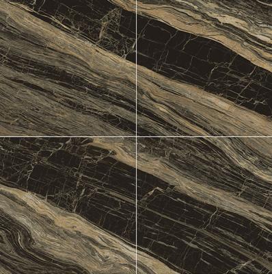 China Waterproof Dark Gray 1000x1000mm Indoor Floor Polished Luxury Stone Tiles For Decoration 3 Styles for sale