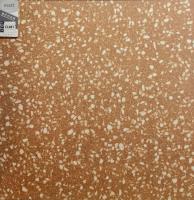 China Firebrick Brown 600x600mm Terrazzo  Ceramic Floor Tiles For Bathroom and Balcony for sale