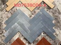 China Elegant and Retro 75x300mm Matt Ceramic Wall Tiles For Dining Room for sale