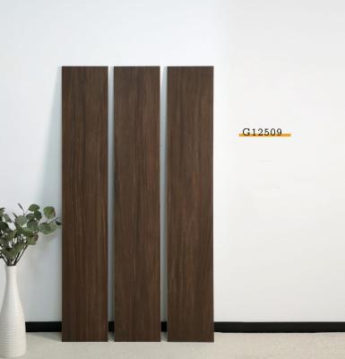 China Elegant Brown 200x1200mm Inside Porcelain Floor Tiles For Bedroom And Dining Room for sale