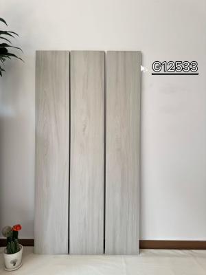 China Acid-resistant Brown Matt Indoor Porcelain Floor Tiles 200x1200mm For Living Room and Office for sale