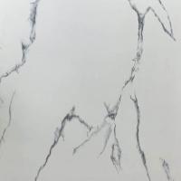 China Wear-resistant and Durable 600x600mm Thickness 7.5mm Carrara White Porcelain Tiles for Living Room for sale