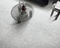 China Firebrick Beige 600x600mm Terrazzo Lapatto Wear-resistant Porcelain Tiles for Living Room and Hotel for sale
