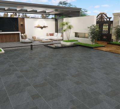 China Gray Antibacterial 600x600mm Outdoor Floor Ceramic Paving Tile Grade AAA For Hotel And Project for sale