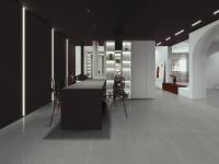 China Gray 600x1200mm Indoor Tiles For Hotel And Matt Porcelain Tile With Mould Surface For Dining Room And Renovation for sale