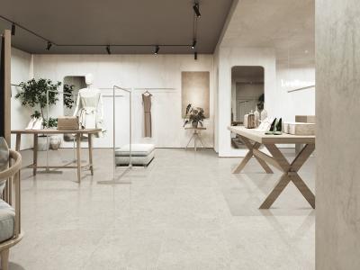 China Light Gray Inside Floor Antibacterial 600x1200mm Matt with Mould Surface Porcelain Tiles For Bathroom and Renovation for sale