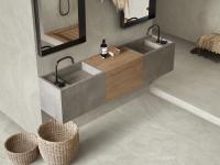 China Eco-friendly and Stylish Beige 600x1200mm Matt With Mould Surface Porcelain Tiles For Building and Project for sale