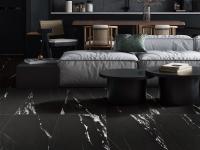 China Black Grade AAA and Stunning 600x1200mm Matt With Mould Surface Porcelain Tiles for Dining Room and Bathroom for sale