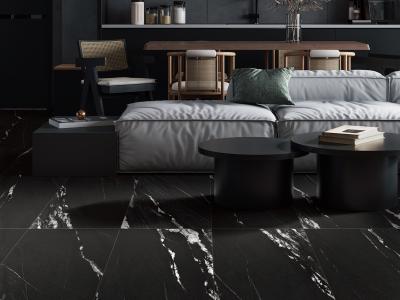 China Black Grade AAA and Stunning 600x1200mm Matt With Mould Surface Porcelain Tiles for Dining Room and Bathroom for sale