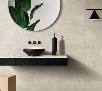 China Moisture-proof Beige 600x1200mm Matt With Mould Surface Porcelain Tiles For Bathroom for sale