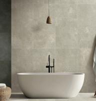 China Waterproof and Antibacterial Gray 600x1200mm Matt With Mould Surface Porcelain Tiles For Office for sale