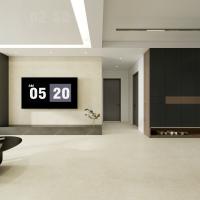 China Stain-resistant and Firebrick 600x1200mm Beige Porcelain Tiles Matt With Mould Surface Indoor Floor Tiles For Hotel for sale