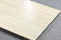 China Wear-resistant Pale Yellow Indoor Floor Travertine 600x1200mm Matt Porcelain Tiles For Dining Room for sale
