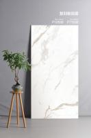 China Firebrick and Durable Indoor Floor Calacatta 600x1200mm Replica Glazed Porcelain Tiles For Kitchen and Project for sale
