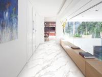 China Firebrick and Durable Indoor Floor Calacatta 600x1200mm Replica Glazed Porcelain Tiles For Kitchen and Project for sale