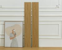 China Brown Stain-Resistant 1220x180mm Thickness 5mm Interior Floor SPC Flooring For Bedroom And Building for sale