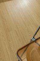 China Brown Stain-Resistant 1220x180mm Thickness 5mm Interior Floor SPC Flooring For Bedroom And Building for sale