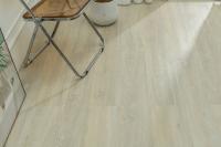 China Khaki Non-slip 1220x180mm Thickness 5mm Interior Floor SPC Flooring UV Coating Wooden Pattern For Renovation and Hotel for sale