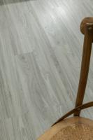China Gray Non-slip 1220x180mm Interior Floor Thickness 5mm SPC Flooring UV Coating Wooden Pattern For Office and Living Room for sale