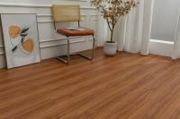 China Stain-resistant and Waterproof Brown 1220x180mm Interior Floor SPC Flooring UV Coating Thickness 5mm Wooden Pattern For Building and Project for sale