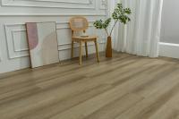 China Waterproof and Moisture-proof Brown 1220x180mm Interior Floor SPC Flooring UV Coating Thickness 5mm Wooden Pattern For Building and Office for sale