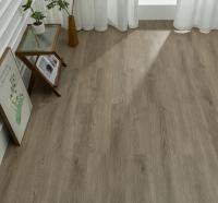 China Moisture-proof and Stain-resistant Gray 1220x180mm Interior Floor SPC Flooring UV Coating Thickness 5mm Wooden Pattern For Hotel and Living Room for sale