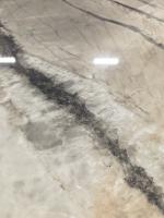 China Stunning and Non-slip Green Polished 1600x3200x12mm Sintered Stone Slab AAA Grade for Project and Renovation for sale