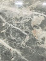 China Stunning and Non-slip Green Polished 1600x3200x12mm Sintered Stone Slab AAA Grade for Project and Renovation for sale