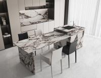 China Wear-resistant And Stunning Polished 1600x3200x12mm Sintered Stone Slab Grade AAA For Hotel for sale