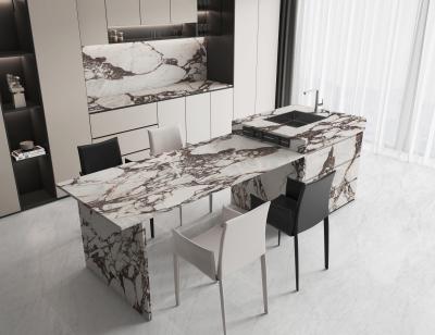 China Wear-resistant And Stunning Polished 1600x3200x12mm Sintered Stone Slab Grade AAA For Hotel for sale