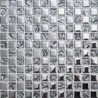 China Glass and Metal Waterproof and Elegant Swimming Pool Mosaics For Building for sale
