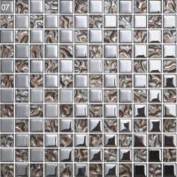 China Glass and Metal Waterproof and Elegant Swimming Pool Mosaics For Building for sale
