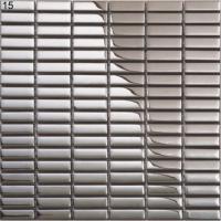 China Wear-resistant Glass and Metal Swimming Pool Mosaics For Hotel for sale