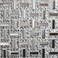 China Wear-resistant Glass and Metal Swimming Pool Mosaics For Hotel for sale
