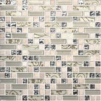 China Stain-resisatnt and Stunning Glass and Metal Swimming Pool Mosaics For Project for sale