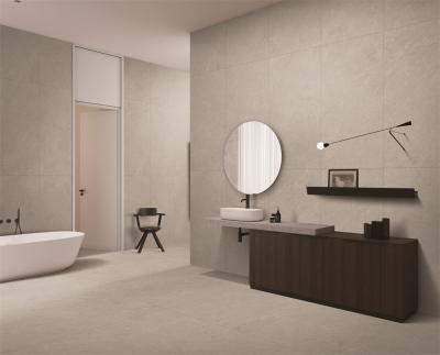 China Wear-resistant Stain-resistant Elegant And Durable Beige Gray Special Glazed Matt Indoor Floor Porcelain Tiles 600x1200mm For Office for sale