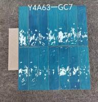 China Stylish and Stunning Beige Pink Blue Black Green 60x253mm Thickness 9mm Glossy Decorative Wall Tiles For Living Room and Bathroom for sale