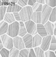 China Decorative Elegant Waterproof Stain-resistant Light Gray Stone Style 598x598mm Thickness 12mm Outdoor Floor and Wall Ceramic Tiles For Renovation and Rebuilding for sale