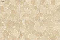 China Grade AAA Decorative Elegant Waterproof Stain-resistant Cream Yellow Stone Style 598x598mm Thickness 12mm Outside Floor And Wall Ceramic Tiles For Renovation And Project for sale