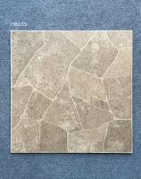 China Wear-resistant Firebrick Grade AAA Moisture-proof Waterproof Stain-resistant Brown Stone Style 598x598mm Thickness 12mm Outside Courtyard Floor And Wall Ceramic Tiles For Renovation and Project for sale