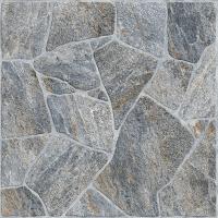 China Durable Anti-slip Wear-resistant Firebrick Moisture-proof Waterproof Gray Stone Style 598x598mm Thickness 12mm Outdoor Courtyard Floor And Wall Ceramic Tiles For Hotel for sale