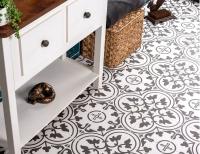 China 200x200mm Gray Porcelain Floor Tile 8.5mm Thickness for sale