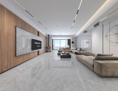 China 80x80cm Gray Marble Polished Porcelain Floor Tile for sale