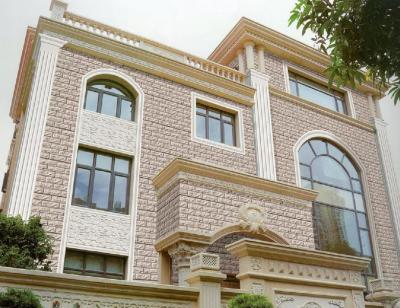 China Grade AAA Outdoor Stone Cladding Tiles 100x280mm Beige White Cherry for sale