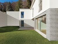 China Waterstone Ceramic Tile Outdoor Cladding 150x600mm White Gray Black for sale
