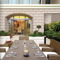 China Grade AAA White Body Beige Gray Ceramic Wall Tile 300x600mm for sale