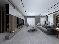 China Grade AAA Light Gray Marble Porcelain Tile 800x800mm for sale