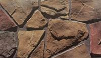 China AAA Grade Orange Beige Cultured Stone Brick for Exterior Walls for sale